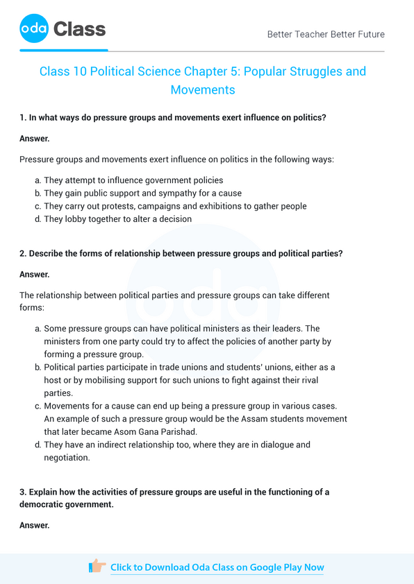 ncert-solutions-for-class-10-political-science-chapter-5