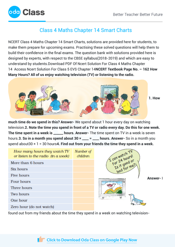 NCERT Solutions for Class 4 Maths Chapter 16