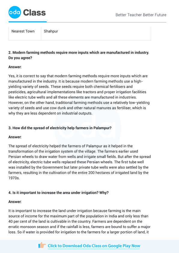 NCERT Solutions for Class 9 Economics Chapter 1