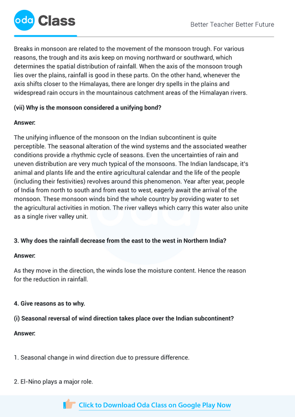 NCERT Solutions For Class 9 Geography Chapter 4 ncert-solutions-for-class-9-geography-chapter-4