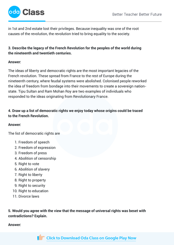 NCERT Solutions for Class 9 History Chapter 1