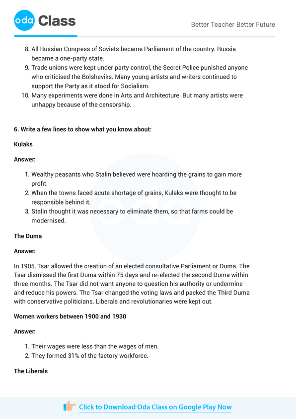 NCERT Solutions for Class 9 History Chapter 2