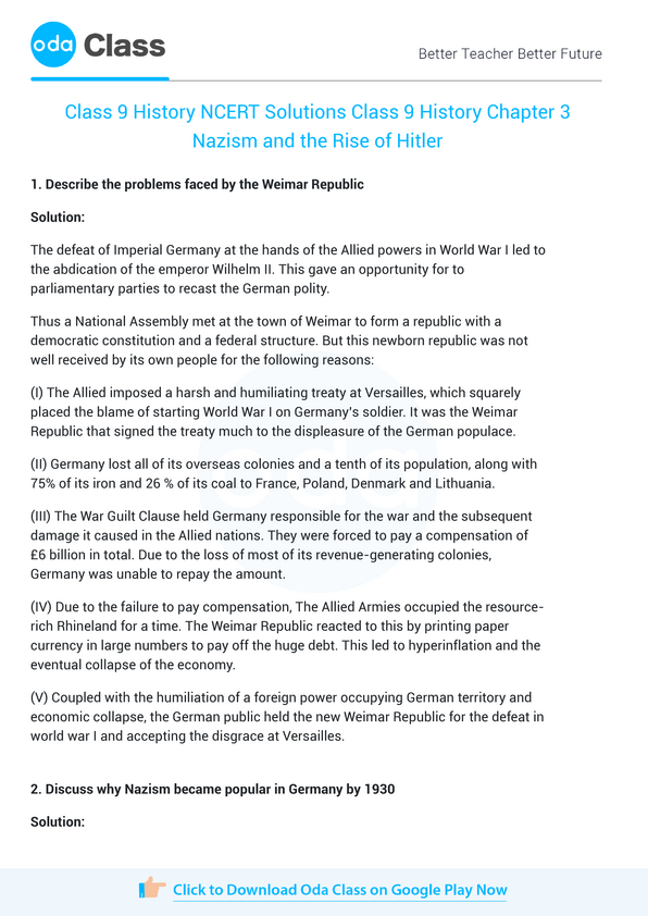 NCERT Solutions For Class 9 History Chapter 3 ncert-solutions-for-class-9-history-chapter-3